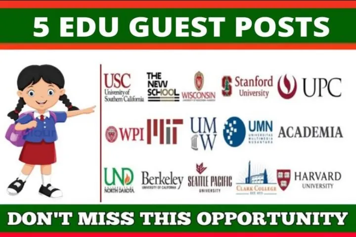 5 High-Quality EDU Guest Posts on Top University Sites (DA 60-90) | Xp ...